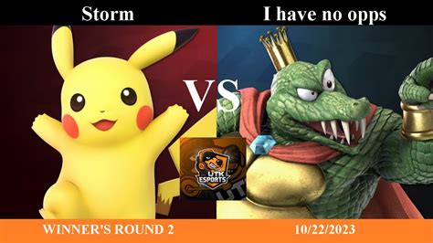 SSBU UTK Smash Bash 20 Winner S Round 2 Storm Pikachu Vs I Have No