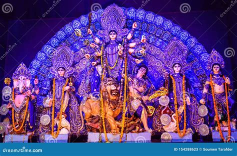 Goddess Durga Durga Puja Is The One Of The Most Famous Festival