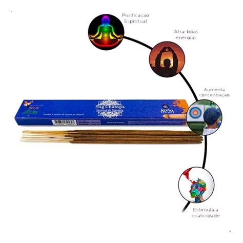 Incenso Massala Nag Champa Darshan 3cx D15gr Original