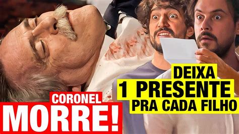 MAR DO SERTÃO Tertulio deixa 1 PRESENTE SECRETO PRA CADA FILHO algo