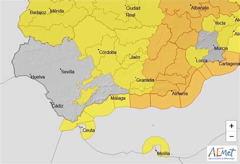 AEMET activa este jueves el aviso amarillo por fenómenos costeros en la