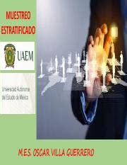 Muestreo Estartificado Parte 1 Pdf MUESTREO ESTRATIFICADO M E S