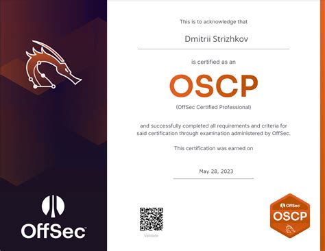 Offensive Security Certified Professional OSCP Review Dmitrii