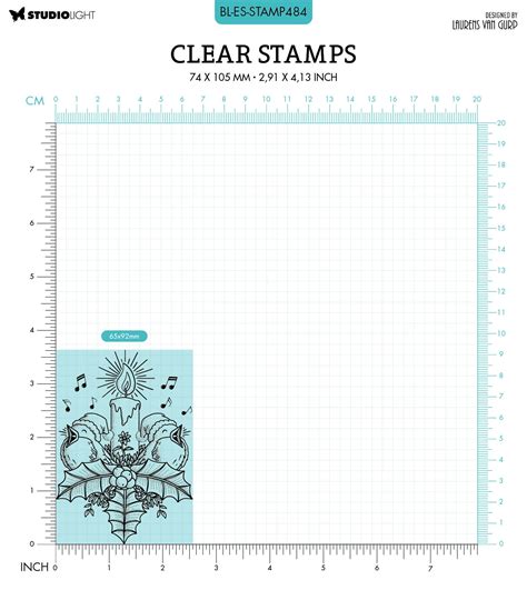 Studio Light Clear Stamp 74x105mm Flip Flops By Laurens Nr 484 Be