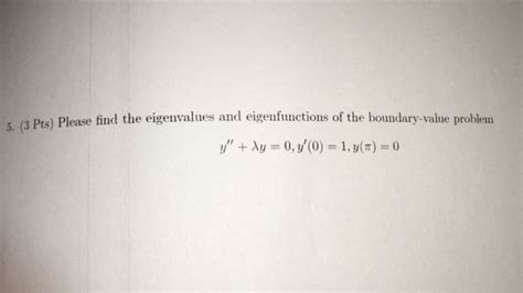 solved opis please find the eigenvalues and eigenfunctions