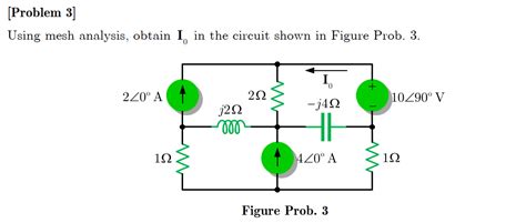 Solved Using Mesh Analysis Obtain I In The Circuit Shown Chegg