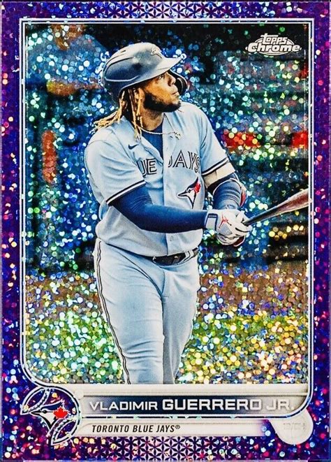 Topps Chrome Purple Speckle Refractor Vladimir Guerrero Jr