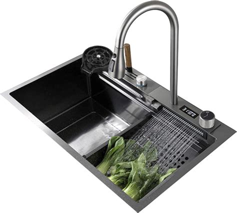 Vier De Cuisine Num Rique D Affichage Multifonctionnel Evier Inox