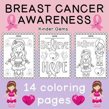 Cancer Awareness Coloring Pages