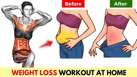 Weight Loss Workout To Burn STUBBORN BELLY FAT 10 Minute Workout