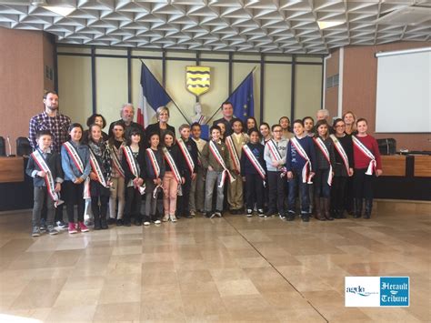 AGDE Investiture du conseil municipal des jeunes Hérault Tribune