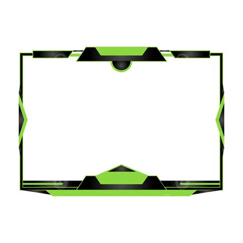 Twitch Clipart Hd PNG Green Twitch Streaming Facecam Overlays Png