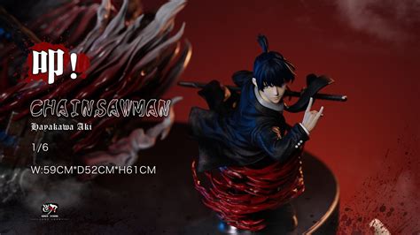 Niren Studio Chainsaw Man Aki Hayakawa Gk Resin Statue Toy Okoku