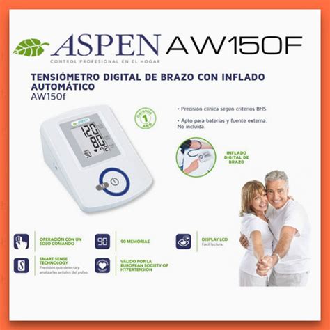 Tensiometro Digital Aspen Aw150f Inflado Automatico De Brazo PHOTOSTORE