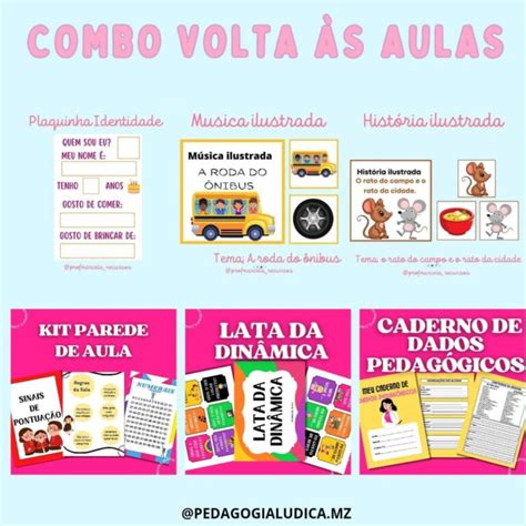 Combo Volta As Aulas Educa Market