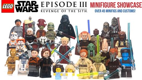LEGO Star Wars Episode 3 REVENGE OF THE SITH Minifigure Collection