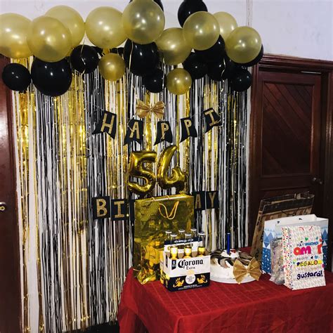 Decoración para fiesta de hombre Decoración de unas Decoraciones de