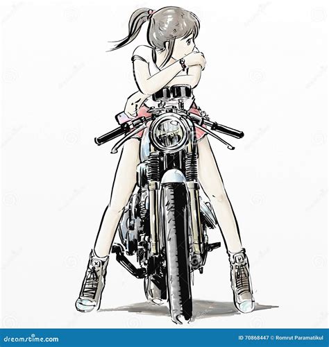 Details More Than 71 Anime Girl Motorcycle In Cdgdbentre
