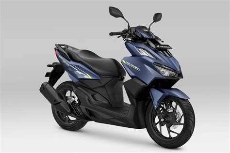 Warna Honda Vario 160 2024 Biru Doff Rangka ESAF LajuMotor