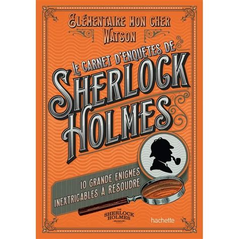 Le Carnet d Enquêtes de Sherlock Holmes Livre jeu Acheter sur