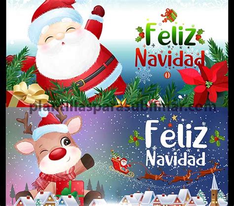 Plantilla Santa Reno Feliz Navidad Plantillas Para Sublimar