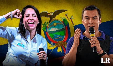 Segunda vuelta Elecciones 2023 Luisa González o Daniel Noboa quién