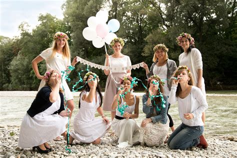 Junggesellinnenabschied Fotoshooting In München