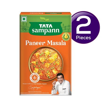 Tata Sampann Paneer Masala With Natural Oils 100gm X 2 Combo 100 G X 2