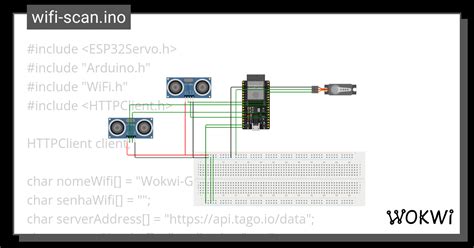 Wifi Scan Ino Copy Wokwi ESP32 STM32 Arduino Simulator