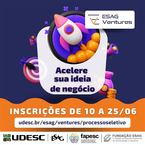 Notícia Aceleradora de startups Esag Ventures da Udesc abre