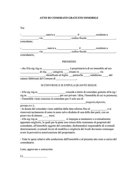 Guide E Modelli Di Contratto Per Affitti E Locazioni Gratis