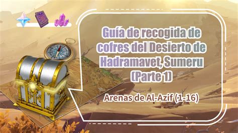 Guía de recogida de cofres del Desierto de Hadramavet Sumeru Parte 1
