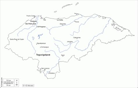 Mapas De Honduras Para Colorear Y Descargar Colorear Im Genes