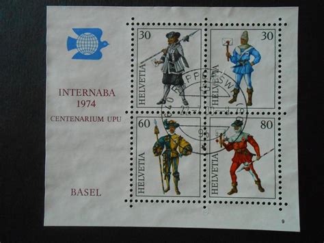 Briefmarke Internaba Basel 1974 Gelaufen Kaufen Auf Ricardo
