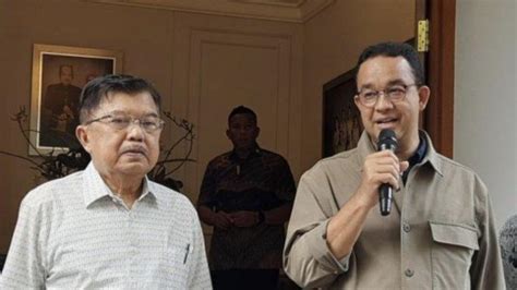 Jusuf Kalla Ungkap Alasan Dukung Anies Cak Imin Di Pilpres 2024 Saya
