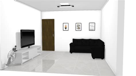 Sala Simples De Gabriel Planta D Mooble