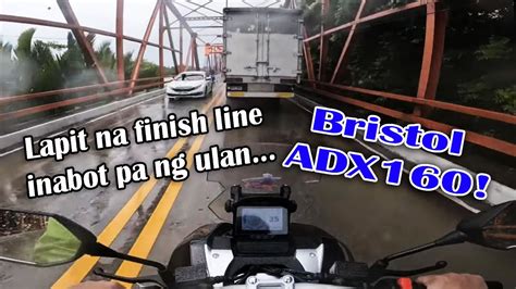 Lapit Na Finish Line Inabot Pa Ng Ulan Bristol Adx Youtube