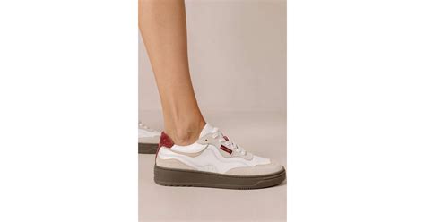 Alohas Tb 87 Leather Sneaker In Brown Lyst