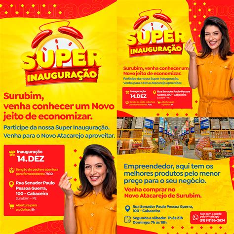 Super Inauguração Novo Atacarejo Behance