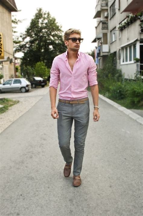 Grey Pants Outfits Guys Cheyenne Prewitt