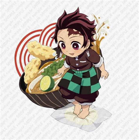 An Anime Character Standing Next To A Bowl Filled With Vegetables And