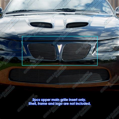 Fits 04 06 Pontiac GTO Black Billet Grille Grill Insert EBay