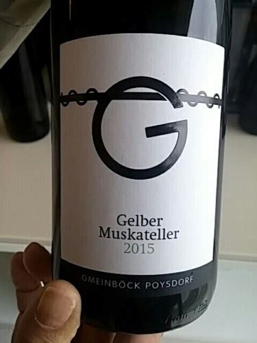 Gmeinböck Poysdorf Gelber Muskateller Vivino Australia