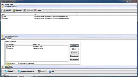 pdf text batch modifier batch modify replace or delete the text in pdfs youtube