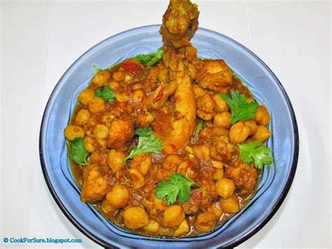 Lahori Murgh Cholay Chicken With Chickpeas Cookforsure