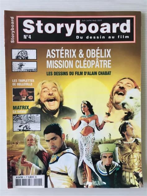 Revue Storyboard N Ast Rix Ob Lix Mission Cl Opatre Du Dessin Au