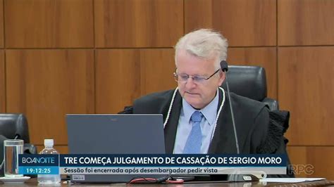 Relator no TRE PR vota contra cassação de Moro julgamento será