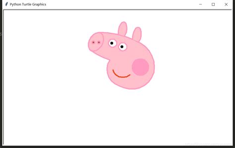 python画小猪佩奇 小猪佩奇python csdn博客