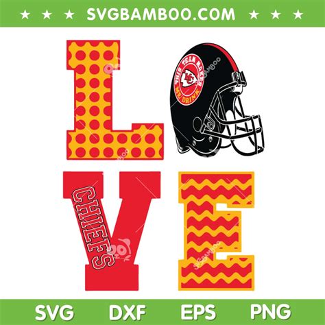 Chiefs Love SVG PNG