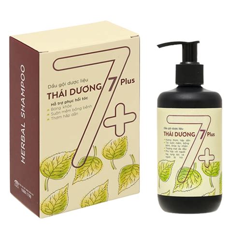 Dầu gội dược liệu Thái Dương 7 Plus 250ml Pharmart vn